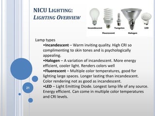 Nicu lighting design handout | PDF