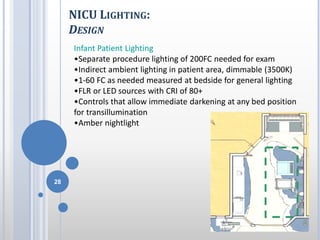 Nicu lighting design handout | PDF