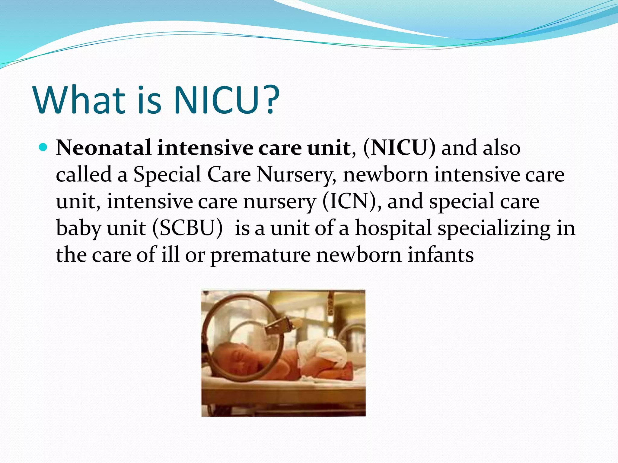 Nicu management | PPTX