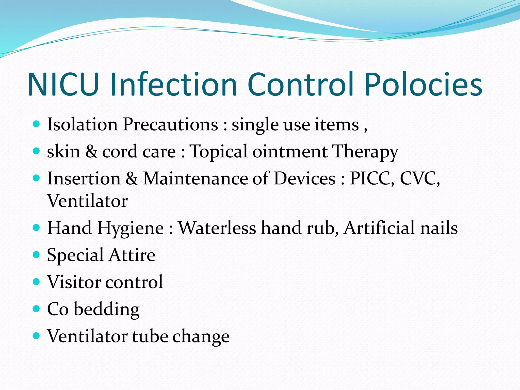 Nicu management | PPTX