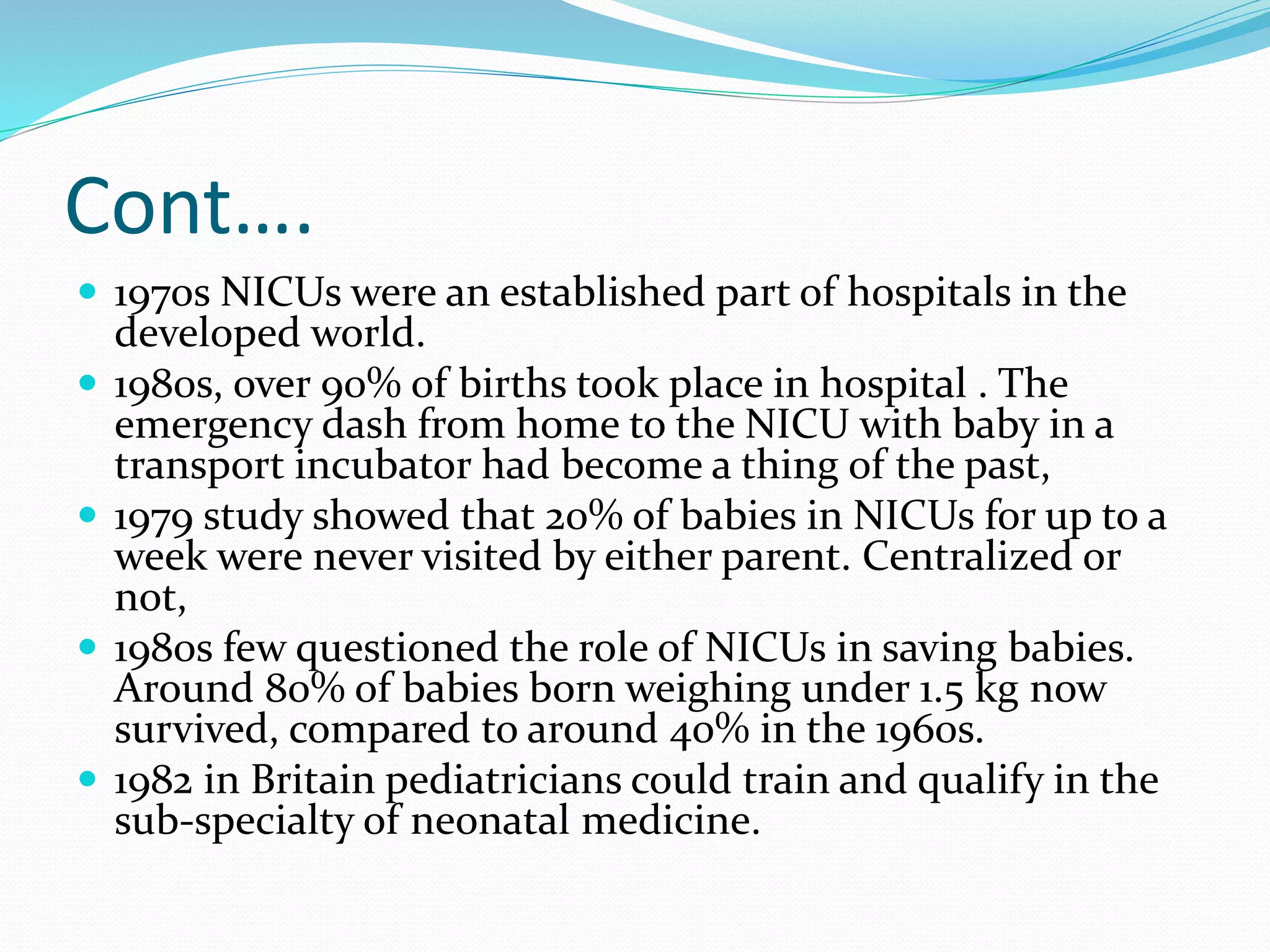 Nicu management | PPTX