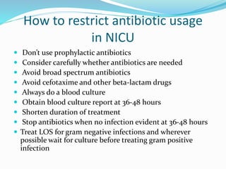 Nicu management | PPT