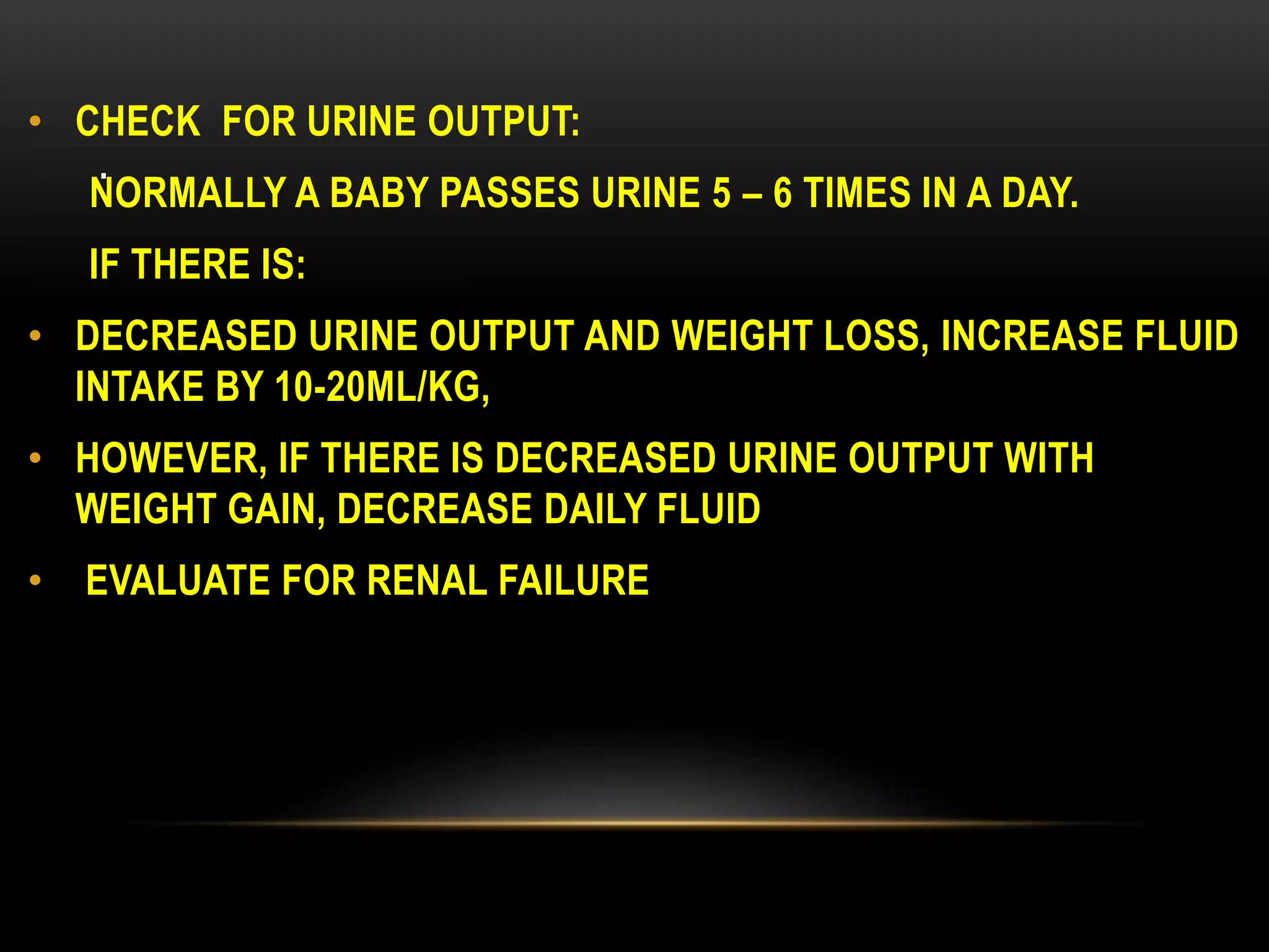 FLUID MANAGEMENT IN NEONATES NICU | PPTX