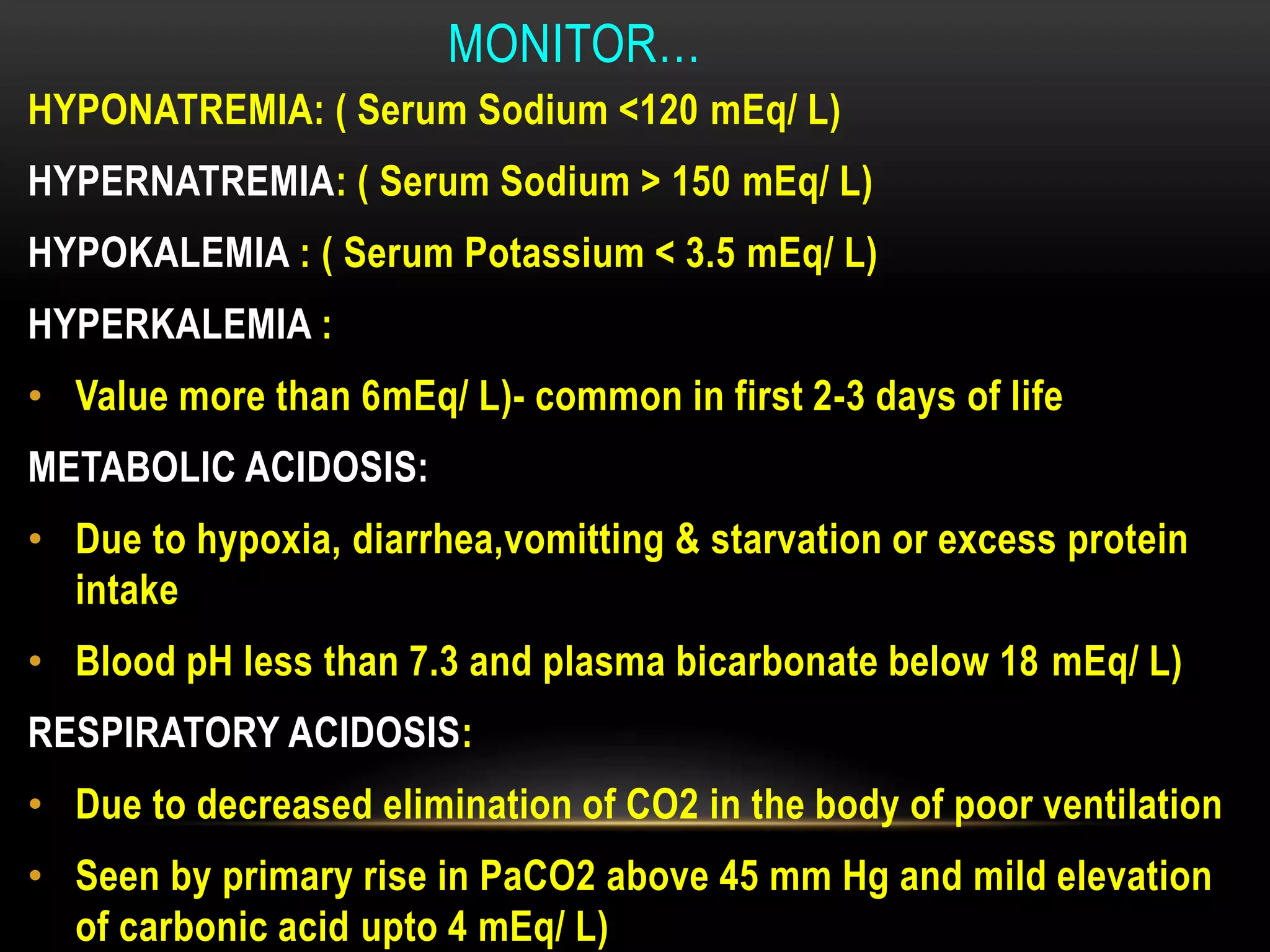 FLUID MANAGEMENT IN NEONATES NICU | PPTX