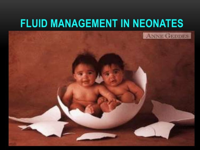 FLUID MANAGEMENT IN NEONATES NICU | PPTX | Pregnancy | Reproductive Health