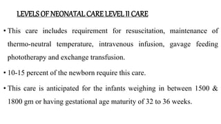 ORGANIZATION OF NICU | PPTX