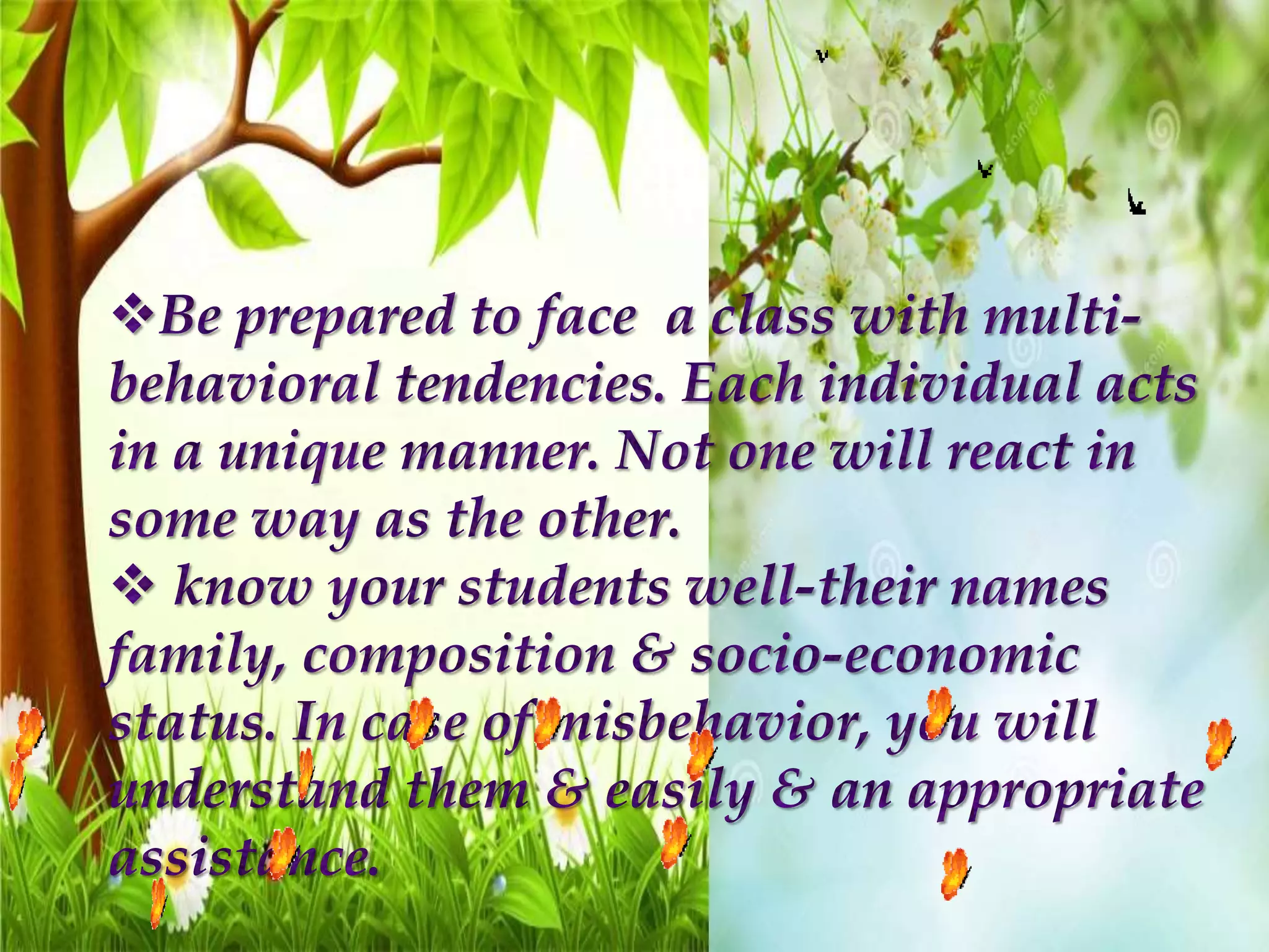 STRATEGIES FOR MANAGING POTENTIAL DISCIPLINARY ISSUES BEFORE THEY ...