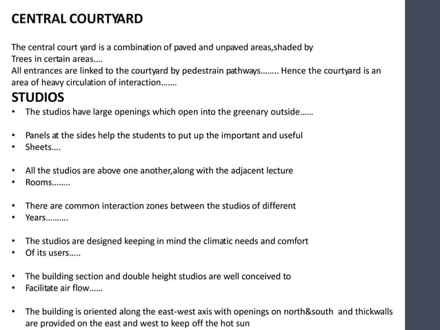 Nid & CEPT ahmedabad primary case study | PPTX