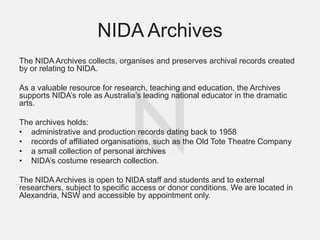 CHG recipient case study - Julia Mant of the National Institute of ...