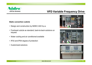 Nidec asi capabilities overview for small hydro power plant | PPT