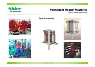 Nidec asi capabilities overview for small hydro power plant | PPT