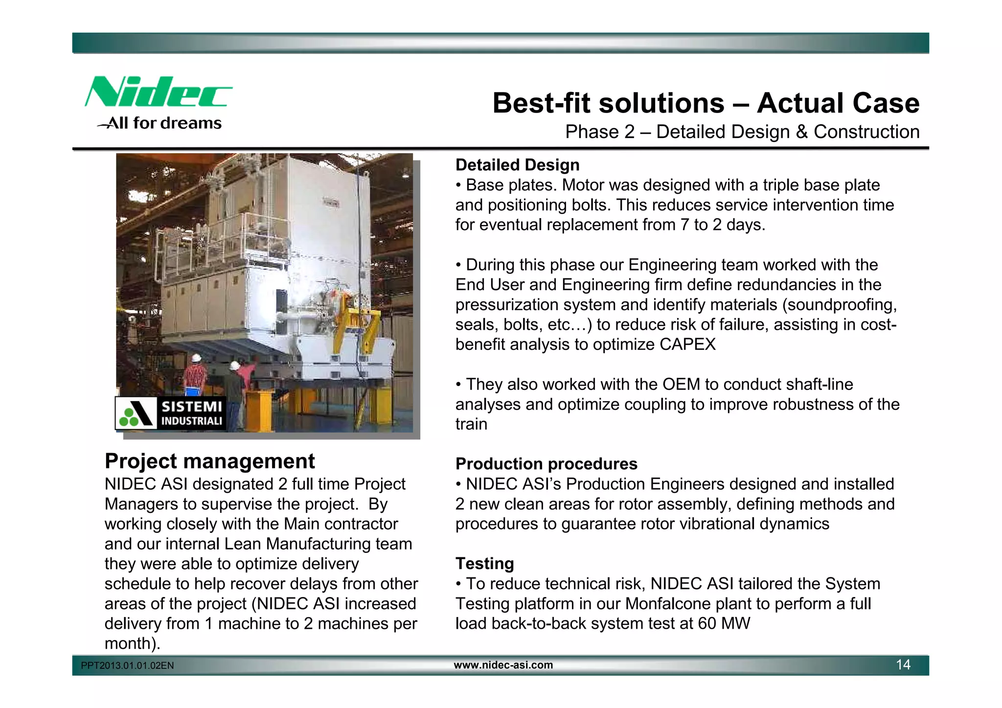 Nidec asi capability overview for oil&gas applications | PDF