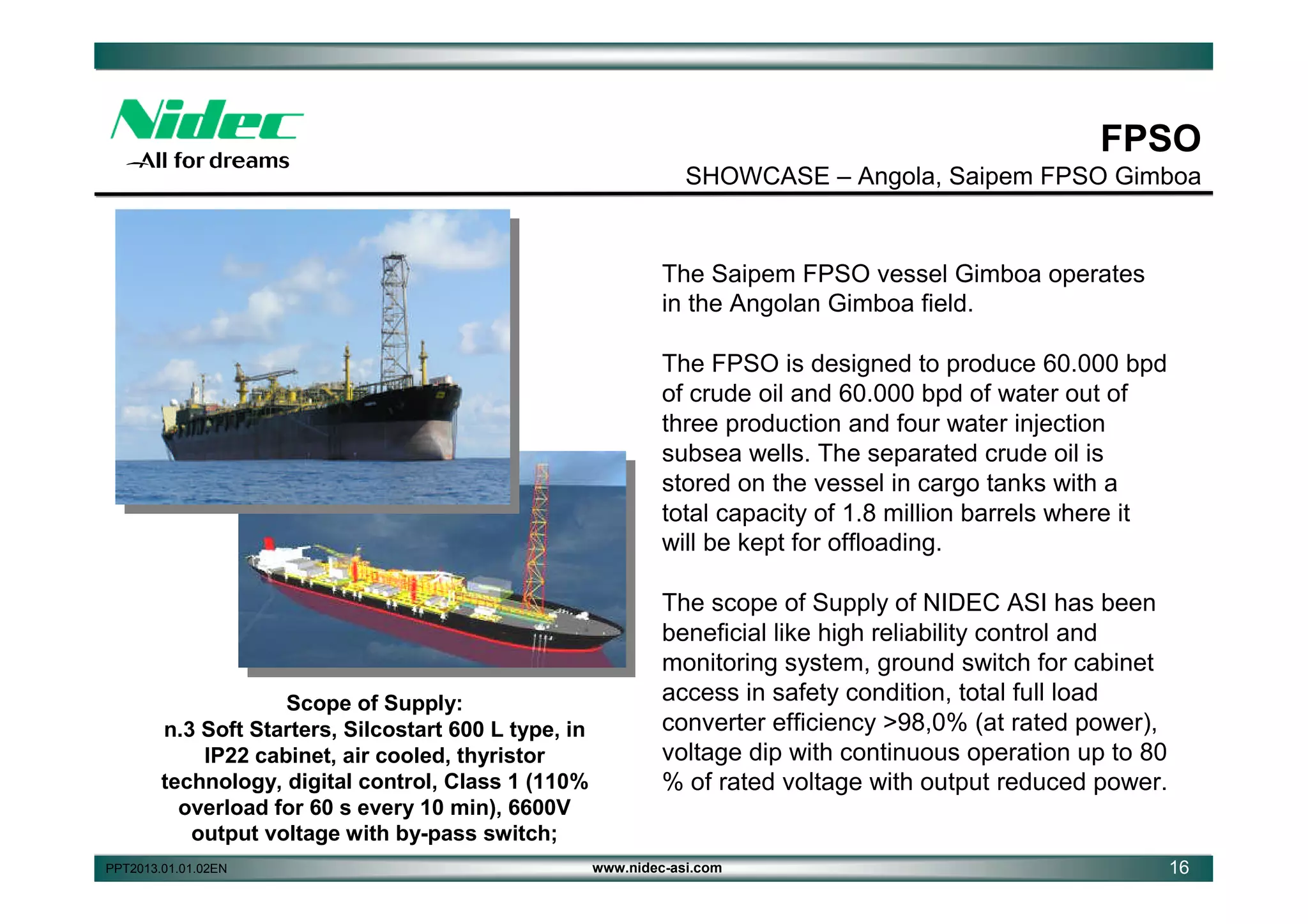 Nidec asi capability overview for oil&gas applications | PDF