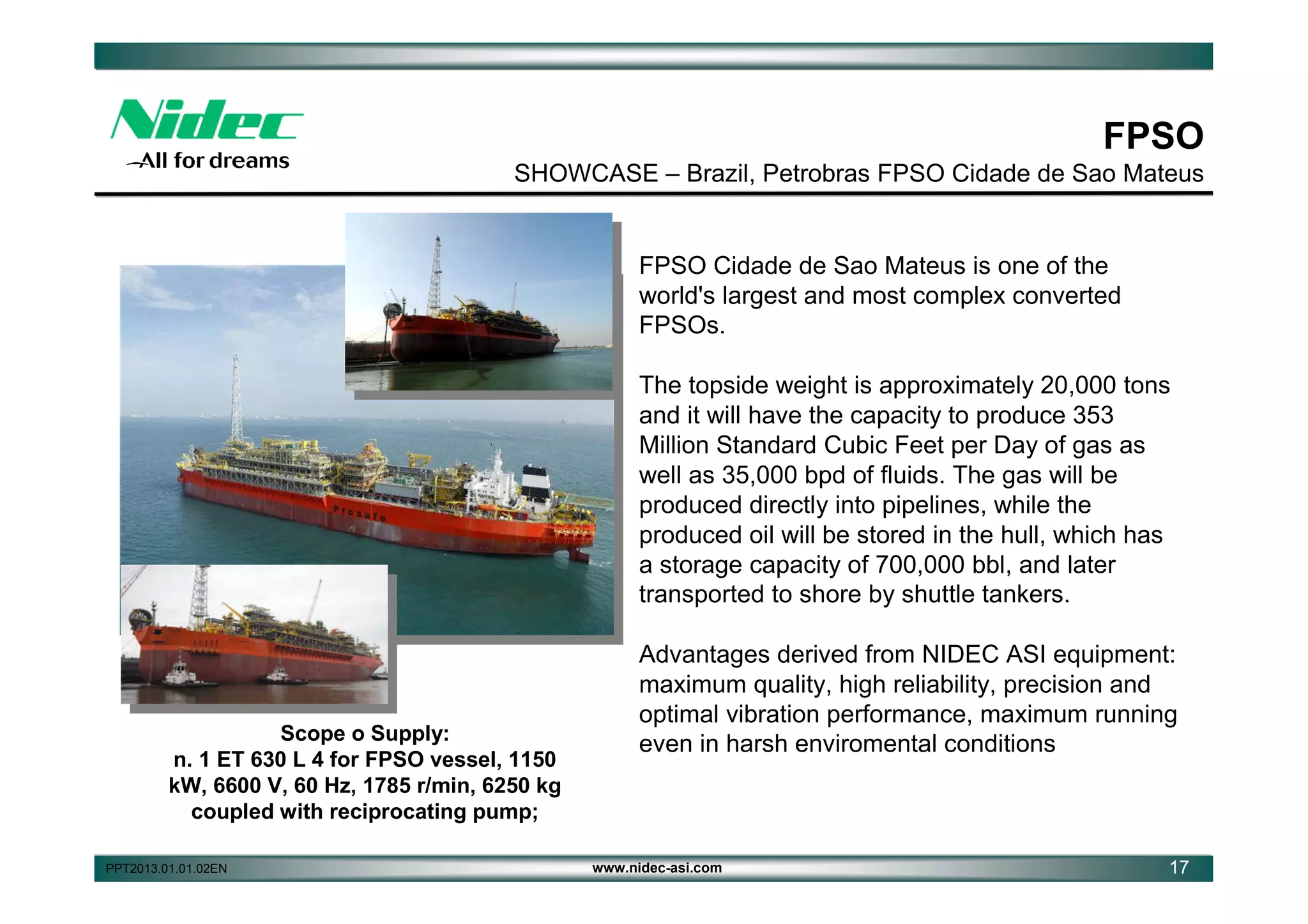 Nidec asi capability overview for oil&gas applications | PDF