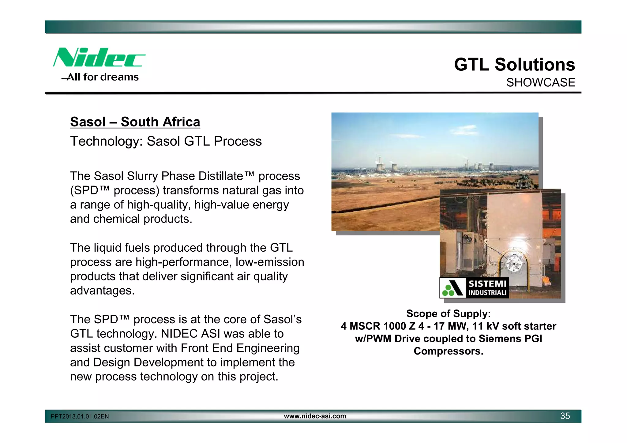 Nidec asi capability overview for oil&gas applications | PDF