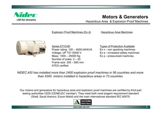 Nidec asi capability overview for oil&gas applications | PDF