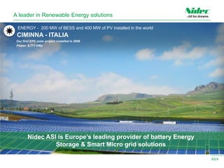 Nidec asi corporate overview | PDF