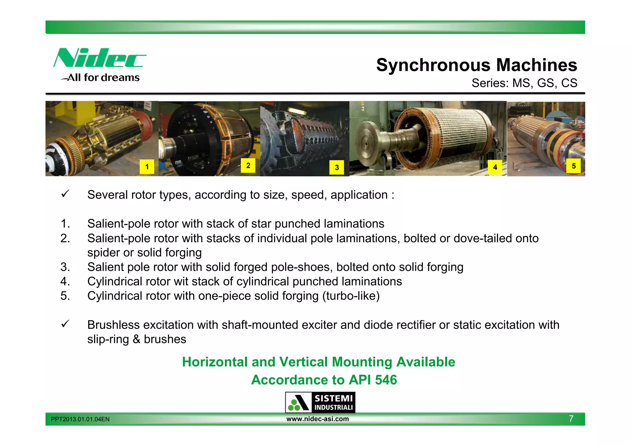 Nidec asi electric motors & generators | PDF