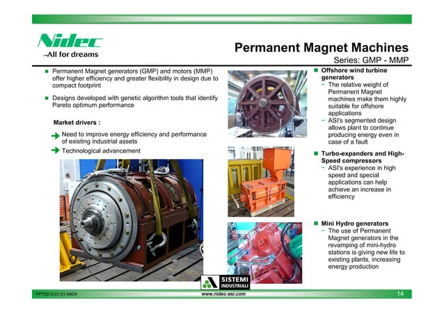 Nidec asi electric motors & generators | PDF | Power and Energy ...