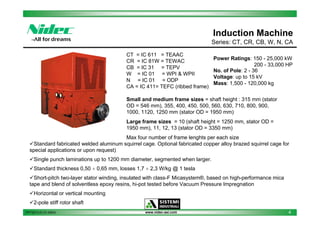 Nidec asi electric motors & generators | PDF