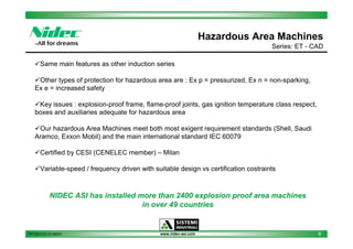Nidec asi electric motors & generators | PDF