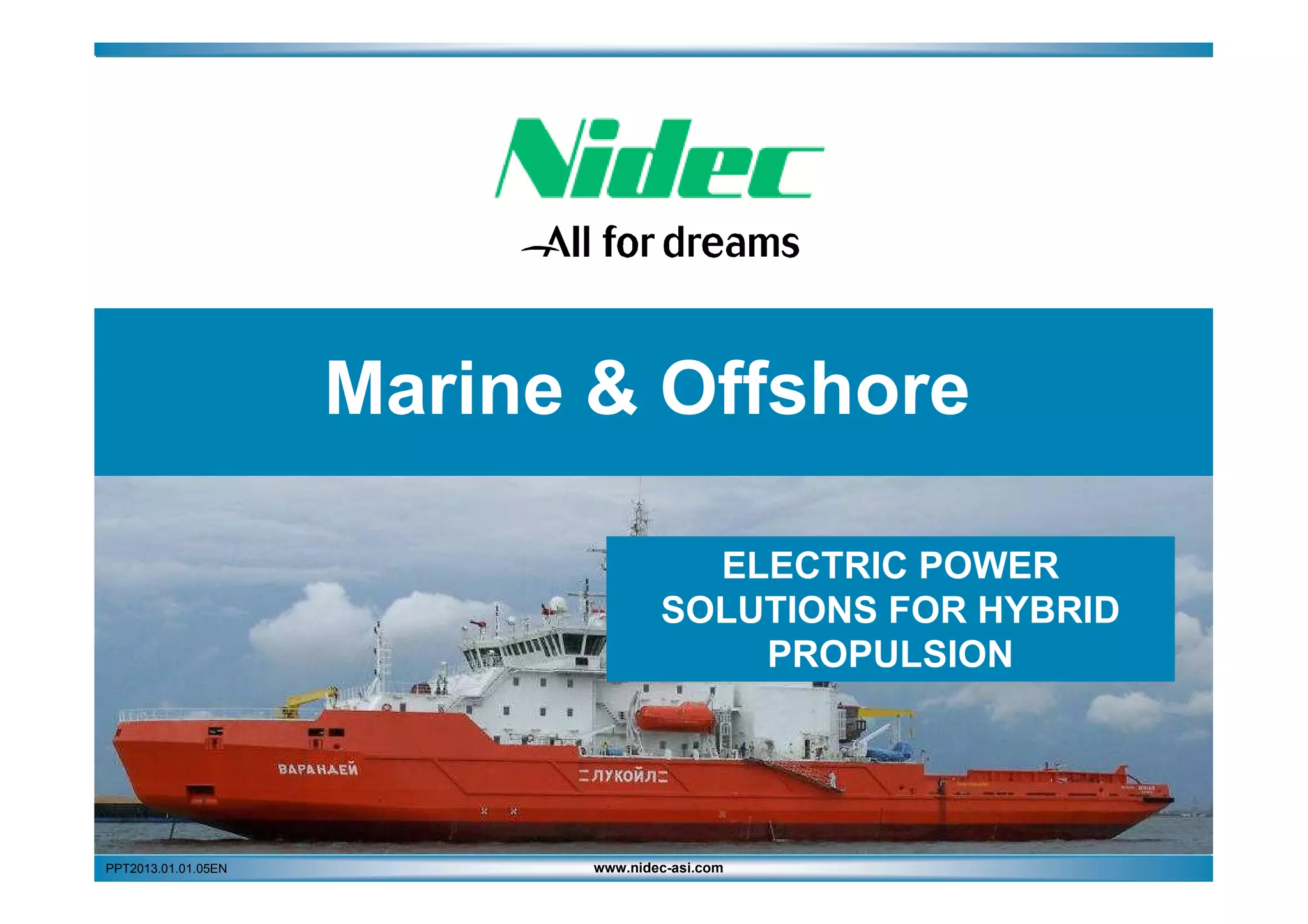 Nidec asi electric power solutions for hybrid propulsion | PPT
