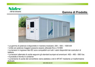 Nidec asi energy storage | PPT