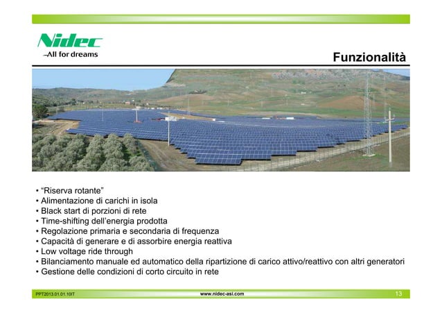 Nidec asi energy storage | PPT