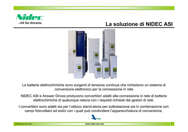 Nidec asi energy storage | PPT