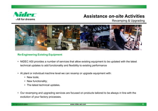 Nidec asi service capabilities overview | PPT