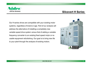 Nidec asi silcovert h series | PDF | Home Appliances | Home & Garden