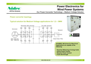 Nidec asi wind farm applications | PDF