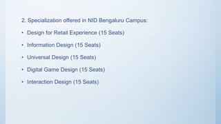 NID ENTRANCE EXAM 2019-20 | PPT