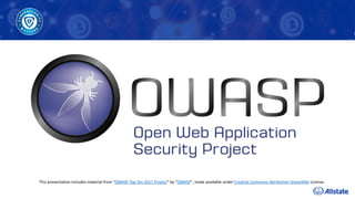 Application Security and the OWASP Top 10 | PPT