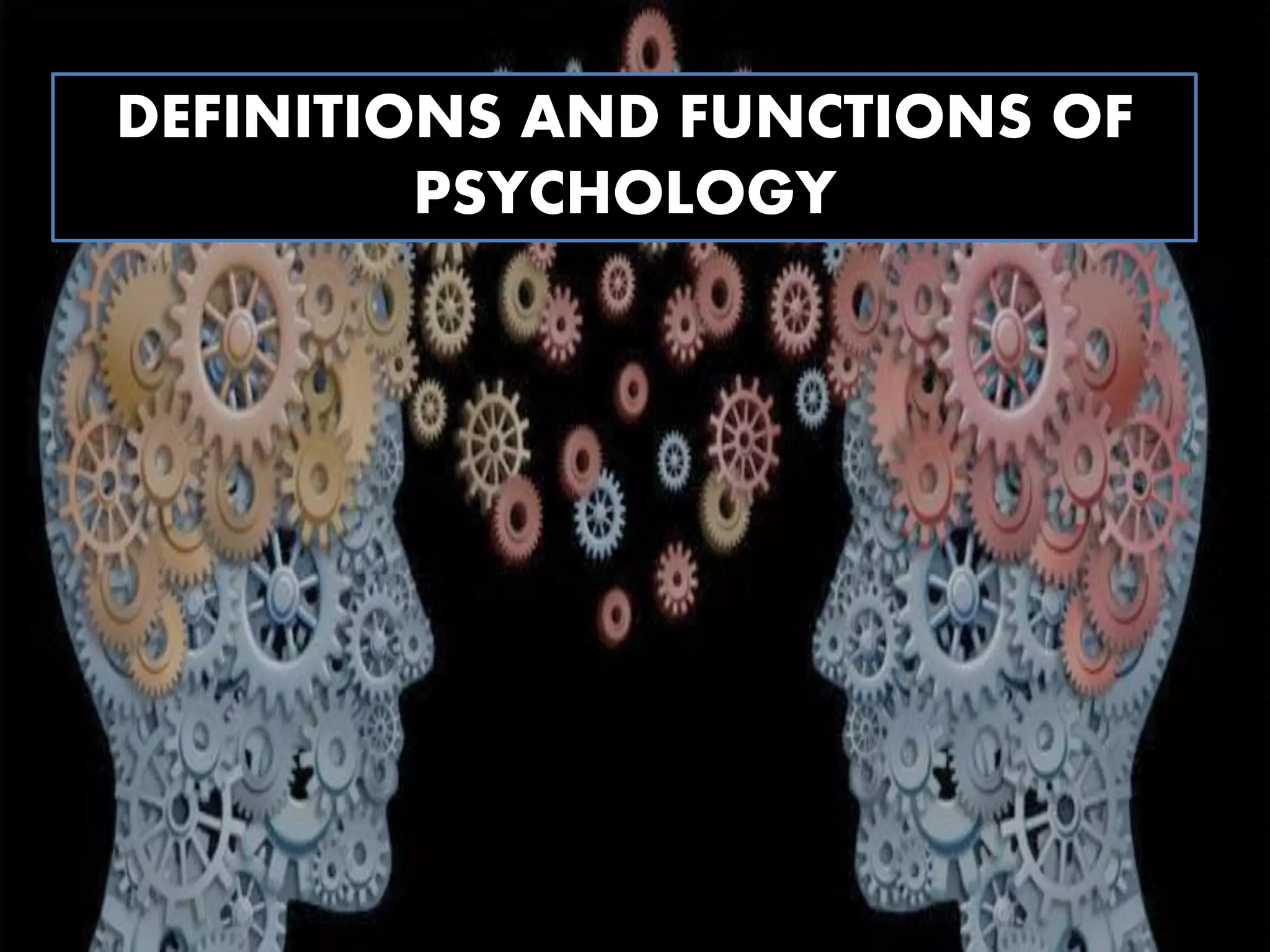 AN INTRODUCTION TO PSYCHOLOGY | PDF