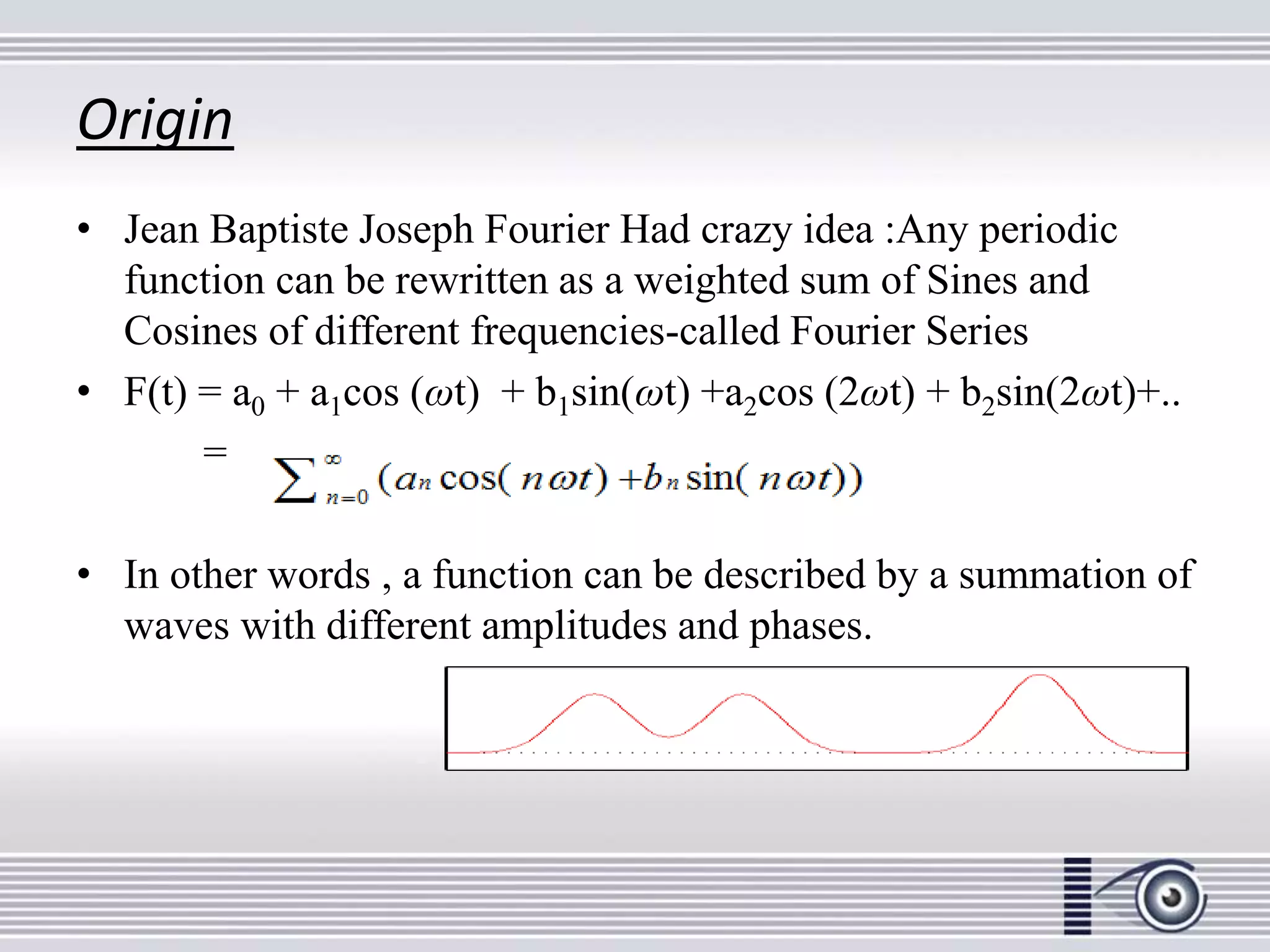 Fourier Transform | PPTX