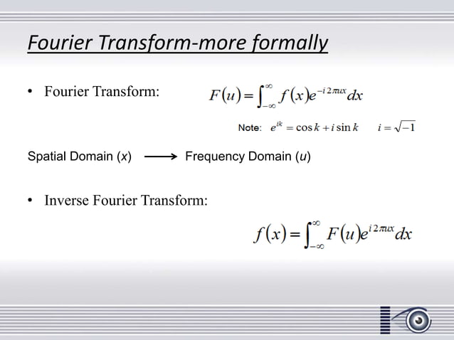 Fourier Transform | PPTX | Technology & Computing