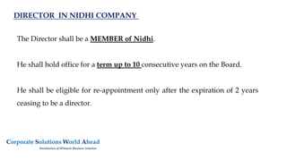 NIDHI COMPANY | PPTX