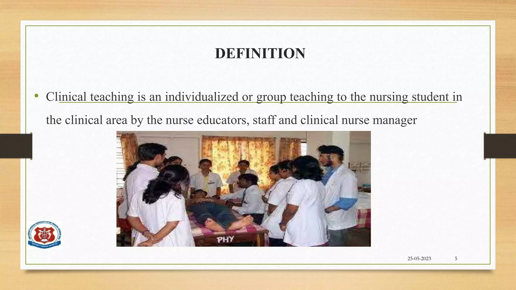 NIDHI DWIVEDI (CLINICAL TEACHING METHOD).pptx