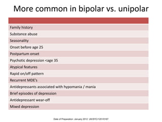 The complexities of diagnosing bipolar disorder in primary and ...