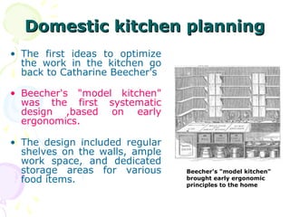 Evolution in Ergonomic Kitchen | PPT
