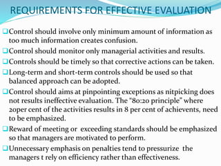 Strategic Evaluation and Control | PPTX