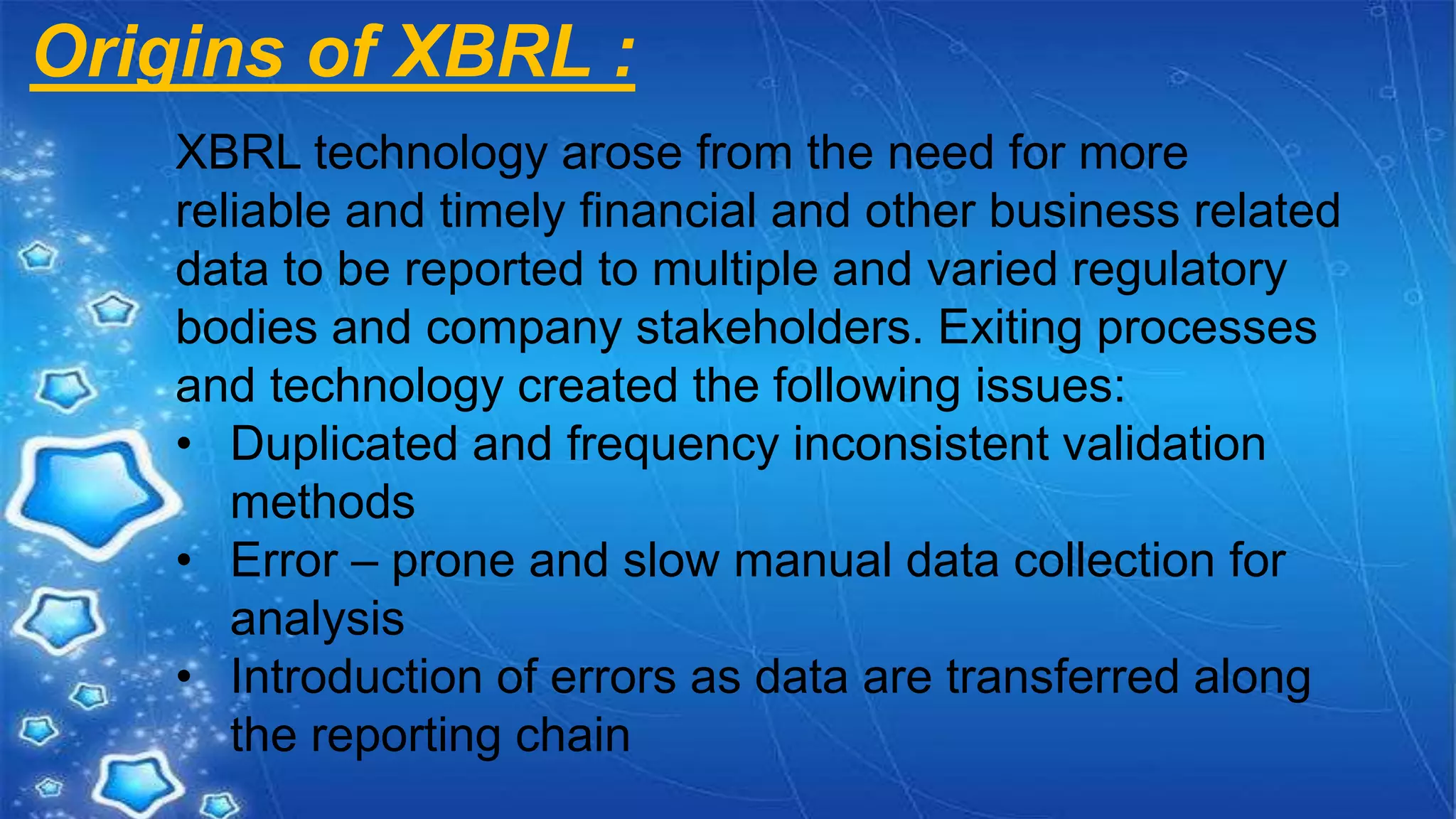 XBRL - Features and Fundamental | PPTX