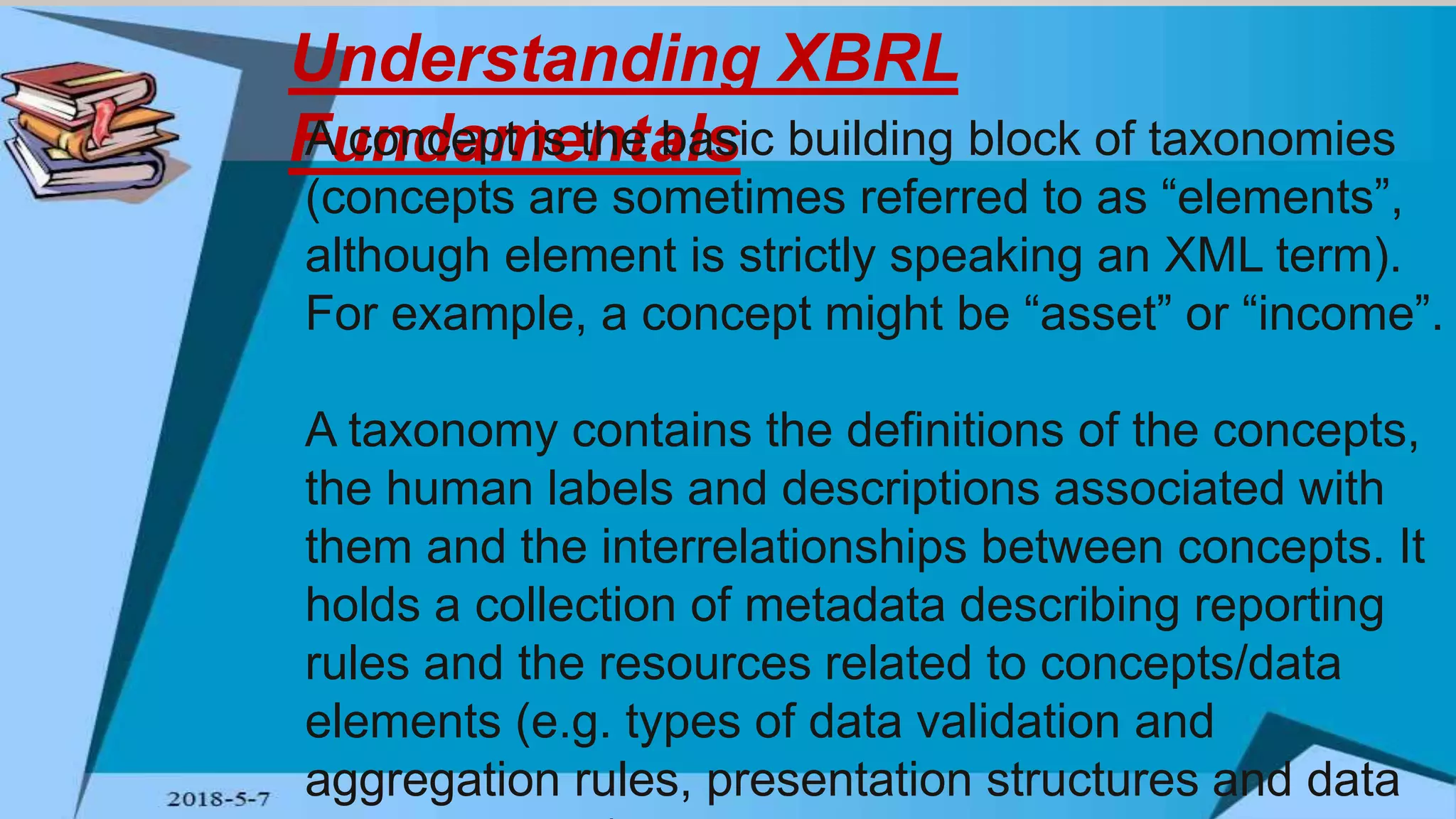 XBRL - Features and Fundamental | PPTX