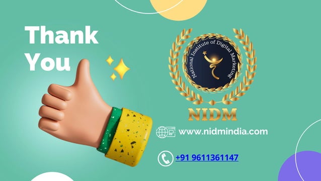 Digital Marketing Institute in India NIDM | PPT
