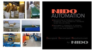 Nido Machineries Presentation | PPT