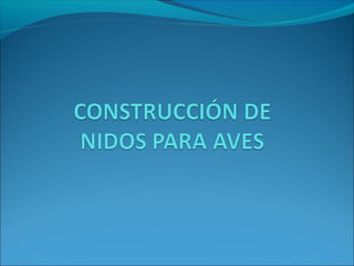 Nidos | PPT