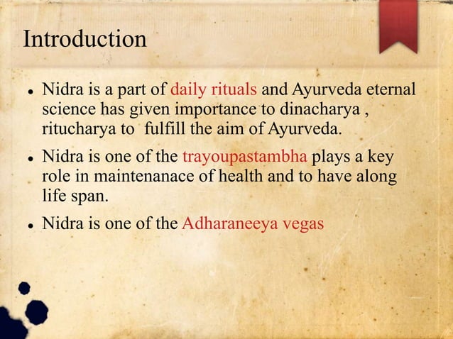 Presentation on nidra ,types of nidra ,different views | PPTX