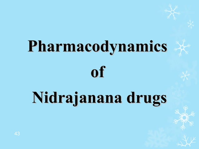 Nidrajanana drugs a scientific review | PPT | Sleep Disorders ...