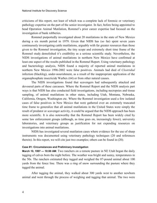 NIDS - TSE and cattle mutilations full article | PDF